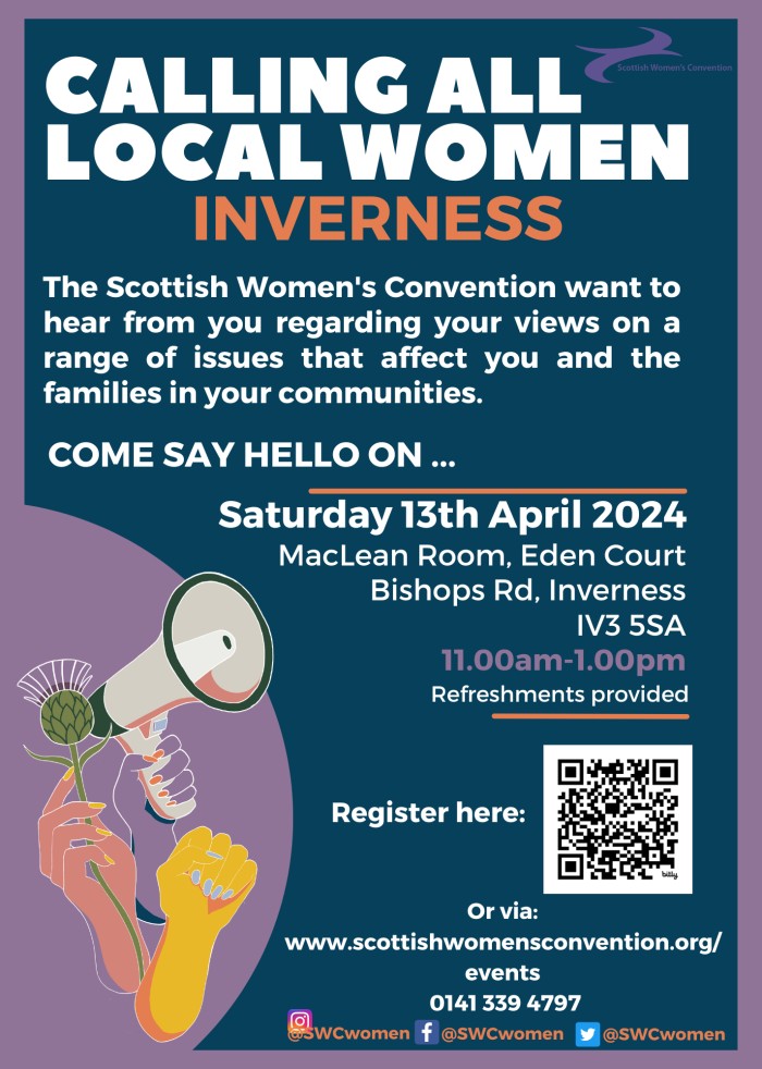 Inverness Roadshow | Past Events | Scottish Women's Convention