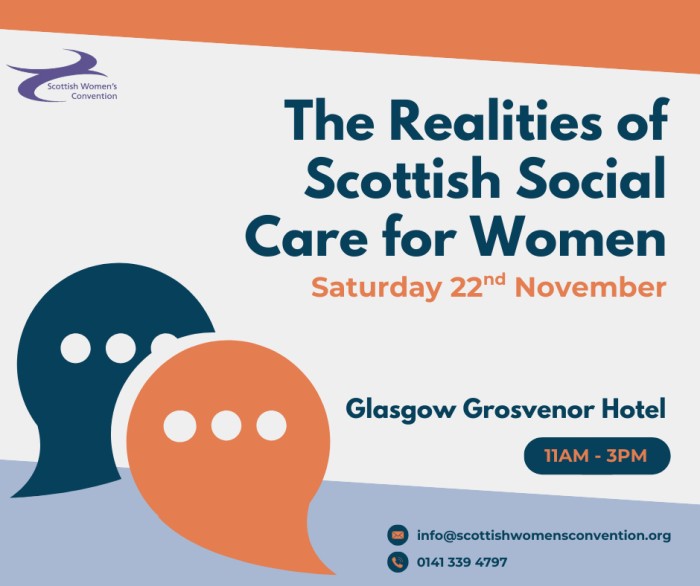 The Realities of Scottish Social Care for Women | Past Events ...